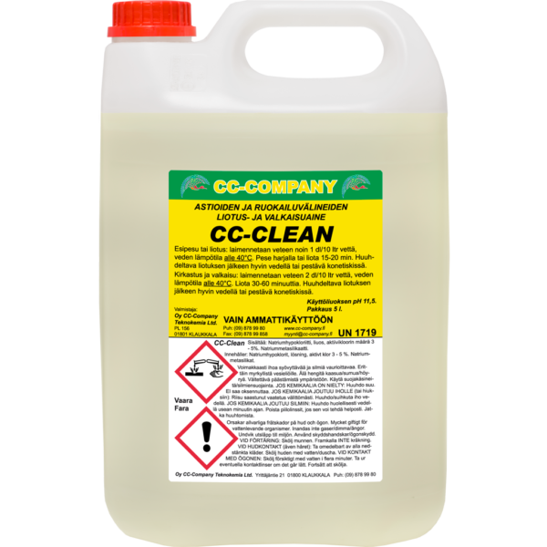CC-Clean liotus- ja valkaisuaine - CC-Company